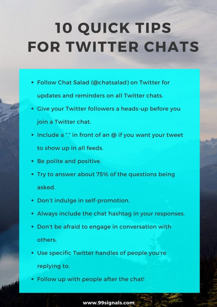 25 Best Twitter Chats for Marketers